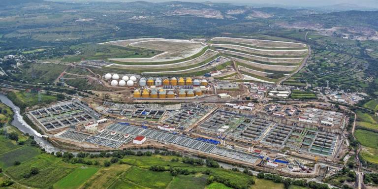 Atotonilco, the largest wastewater treatment plant (WWTP) in the world ...