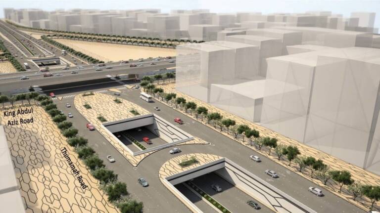 Design and construction of "Thumamah Road" in the city of Riyadh - Ayesa